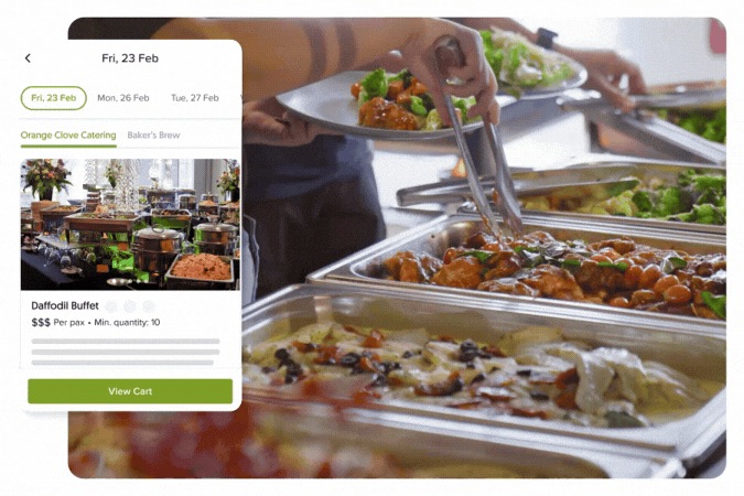 Staff Meals & Corporate Cafeteria with CaterSpot